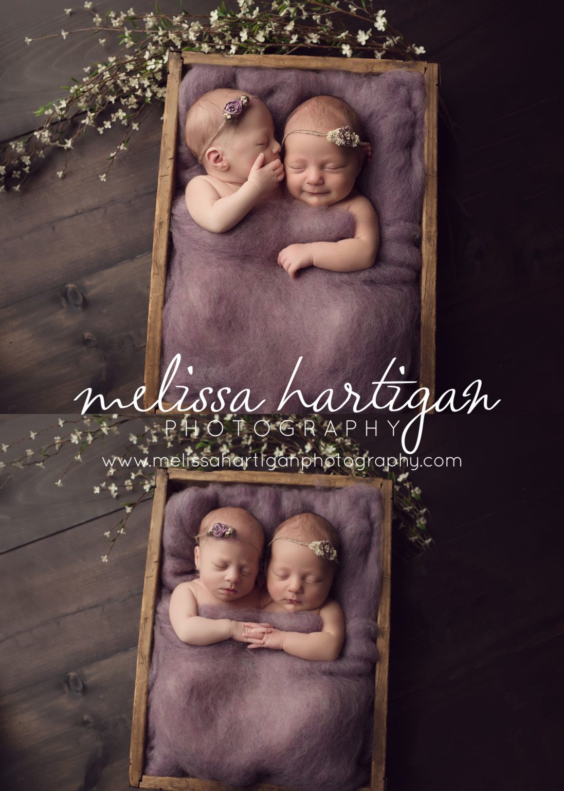 Brooke & Brynn | Wethersfield, Connecticut Newborn Photographer
